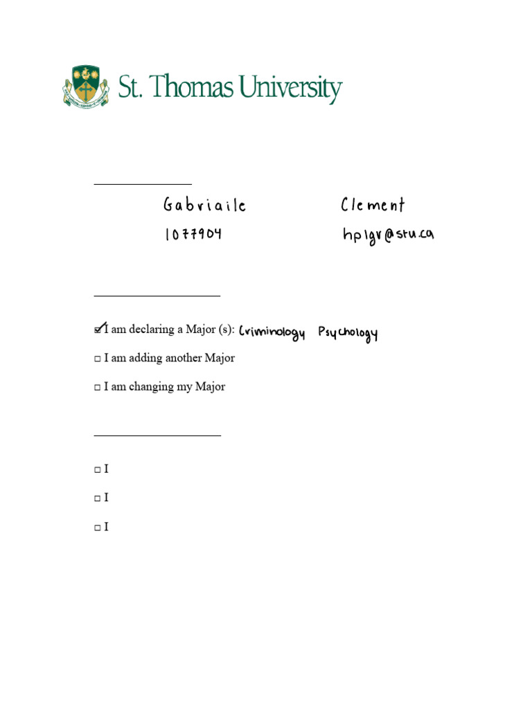 Declare Majors | PDF
