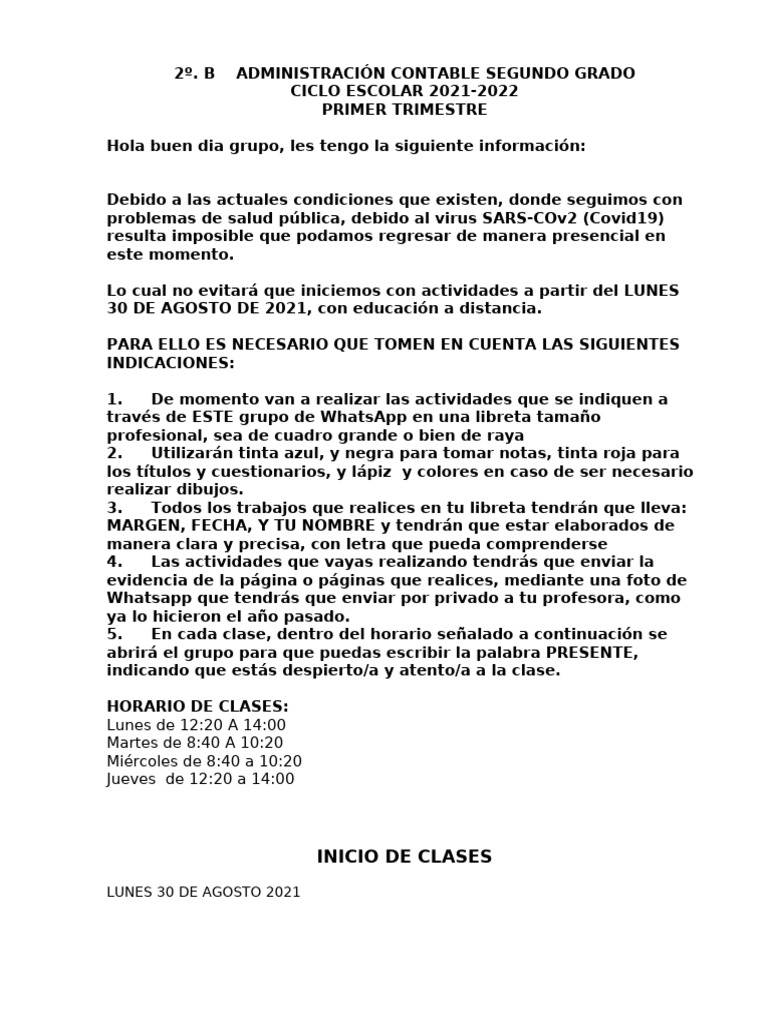ADMON CONTABLE SEGUNDO GRADO 1 | PDF | Autobiografías