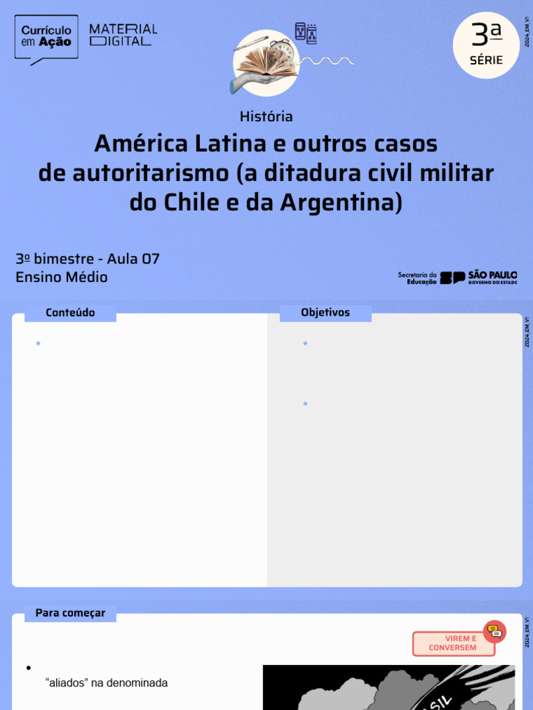 Autoritarismo na América Latina: Chile e Argentina | PDF | Augusto ...
