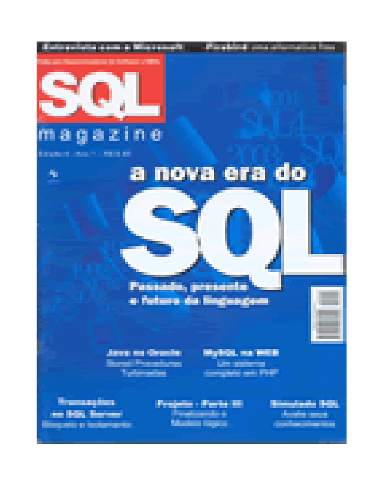 Simulado SQL: Avalie Seu Conhecimento | PDF | Microsoft SQL Server | Bancos de dados