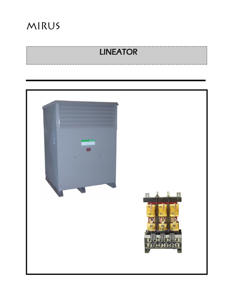 AUHF M001 A16 Lineator AUHF Manual | PDF | Rectifier | Power Engineering