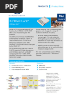 gp1100x Datasheet | PDF | Quality Of Service | Optical Fiber