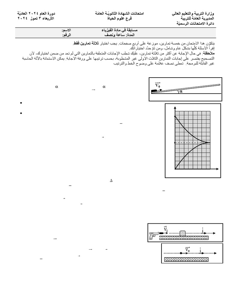 SV Phys 2024 1 en | PDF | Electromagnetic Radiation | Emission Spectrum