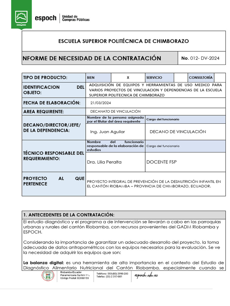 18_informe_de_necesidad_de_contratacion_equiposfsp_medicos | PDF 18_informe_de_necesidad_de_contratacion_equiposfsp_medicos | PDF