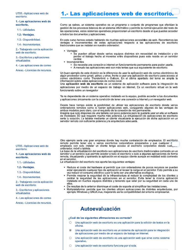 UT05.Aplicaciones Web de Escritorio | PDF
