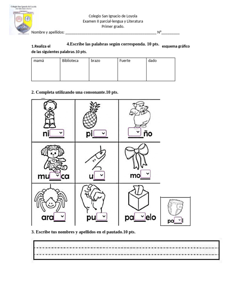 LyL 1 Loyola 1er Grado.2024 | PDF