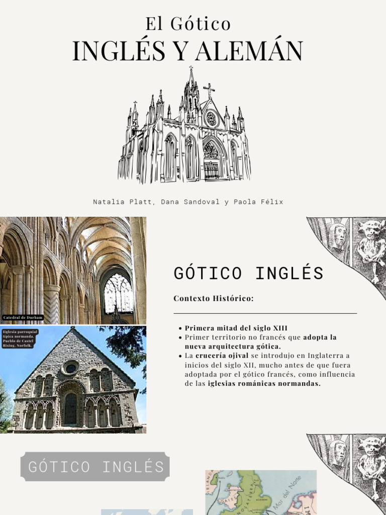 Elementos del Gótico en Catedrales | PDF | Arquitectura gótica ...