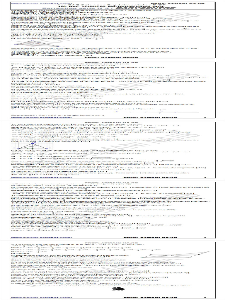 1sm Barycentre Serie4 Cor | PDF