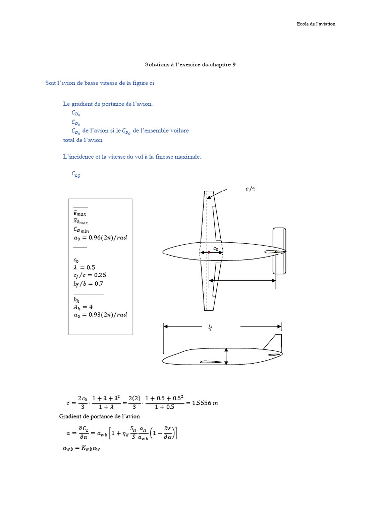 A9 Sol TD Aeroavion | PDF | Aérodynamique | Design d'un véhicule