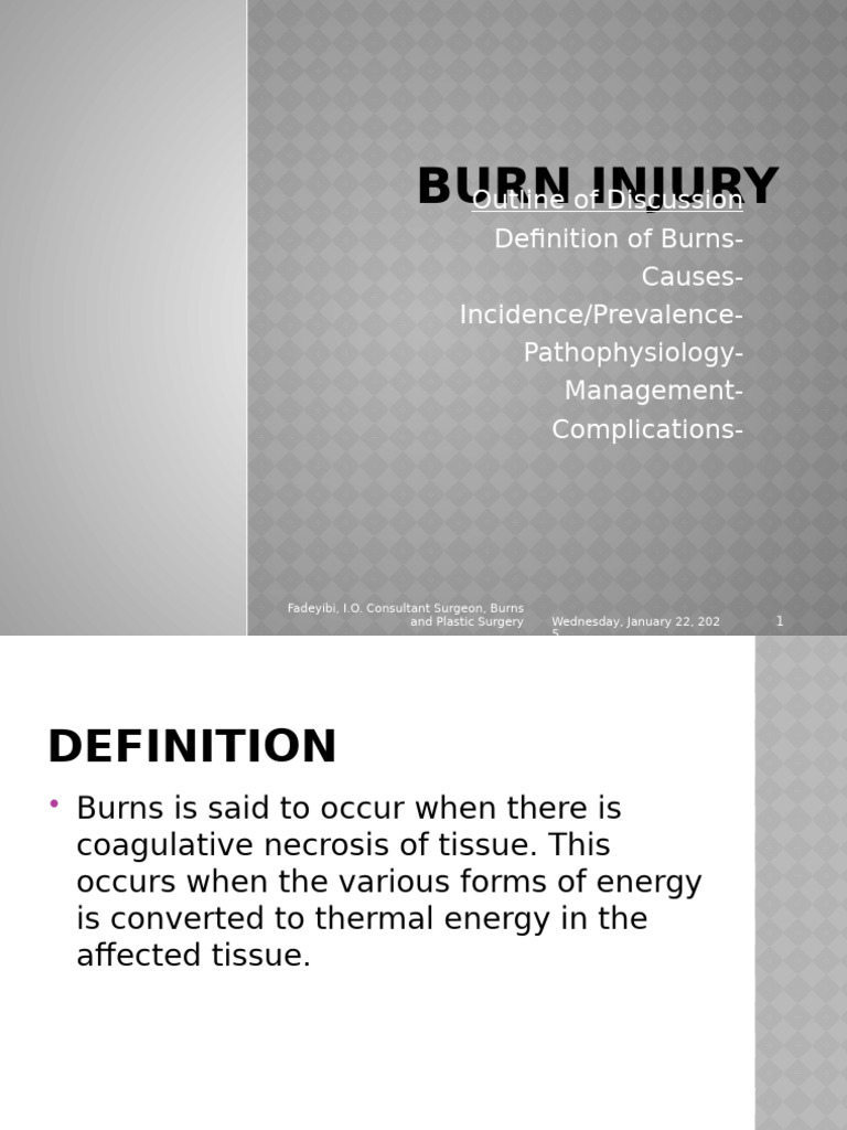 24. Burns | PDF | Burn | Surgery