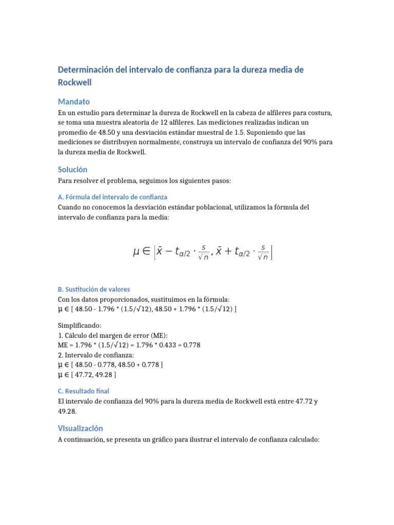 Intervalo Confianza Actualizado | PDF