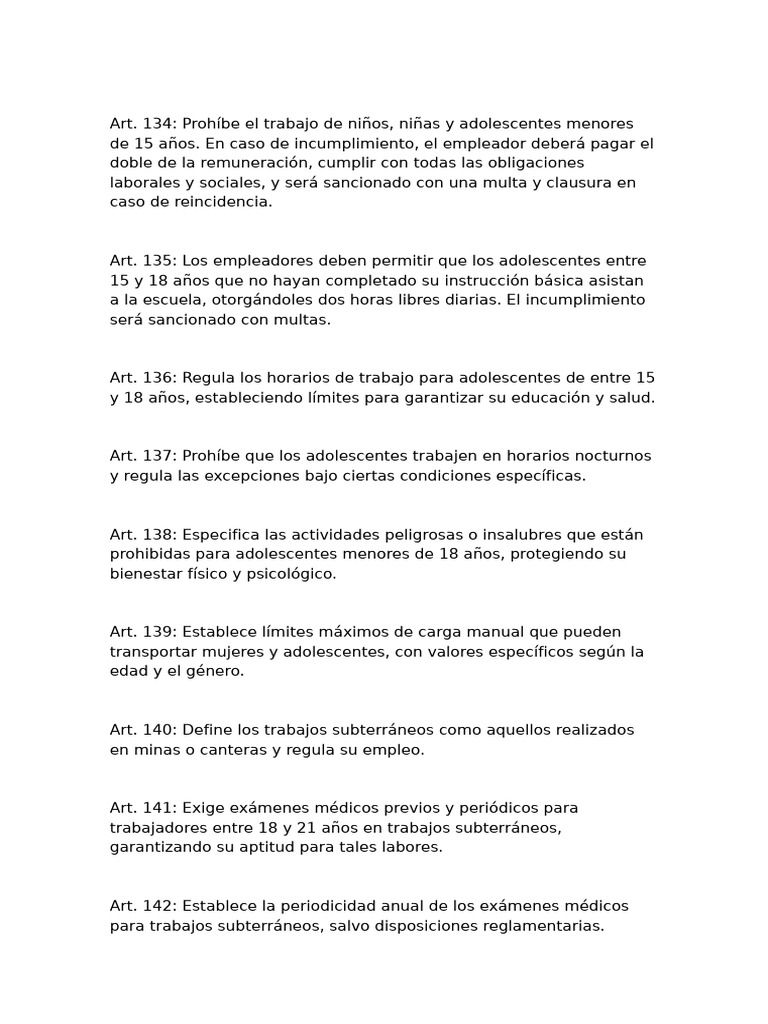 Artículo 134 Al 144 | PDF