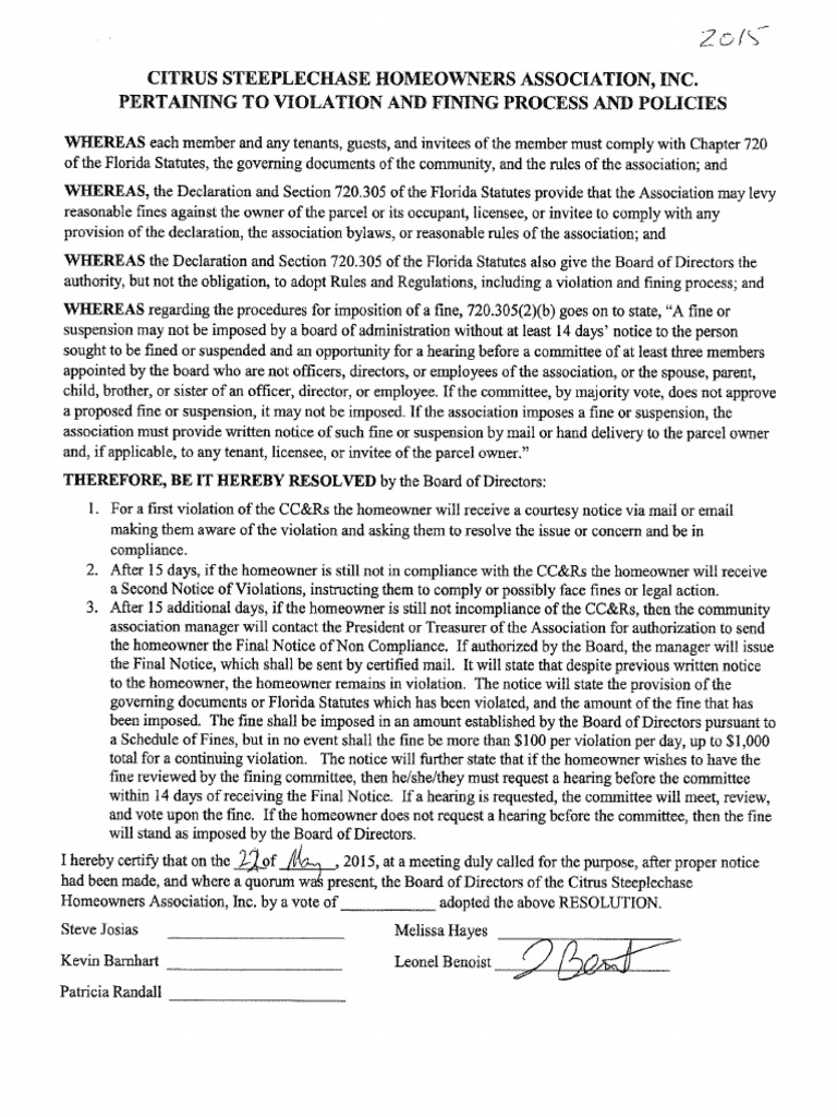 Violation Procedure | PDF