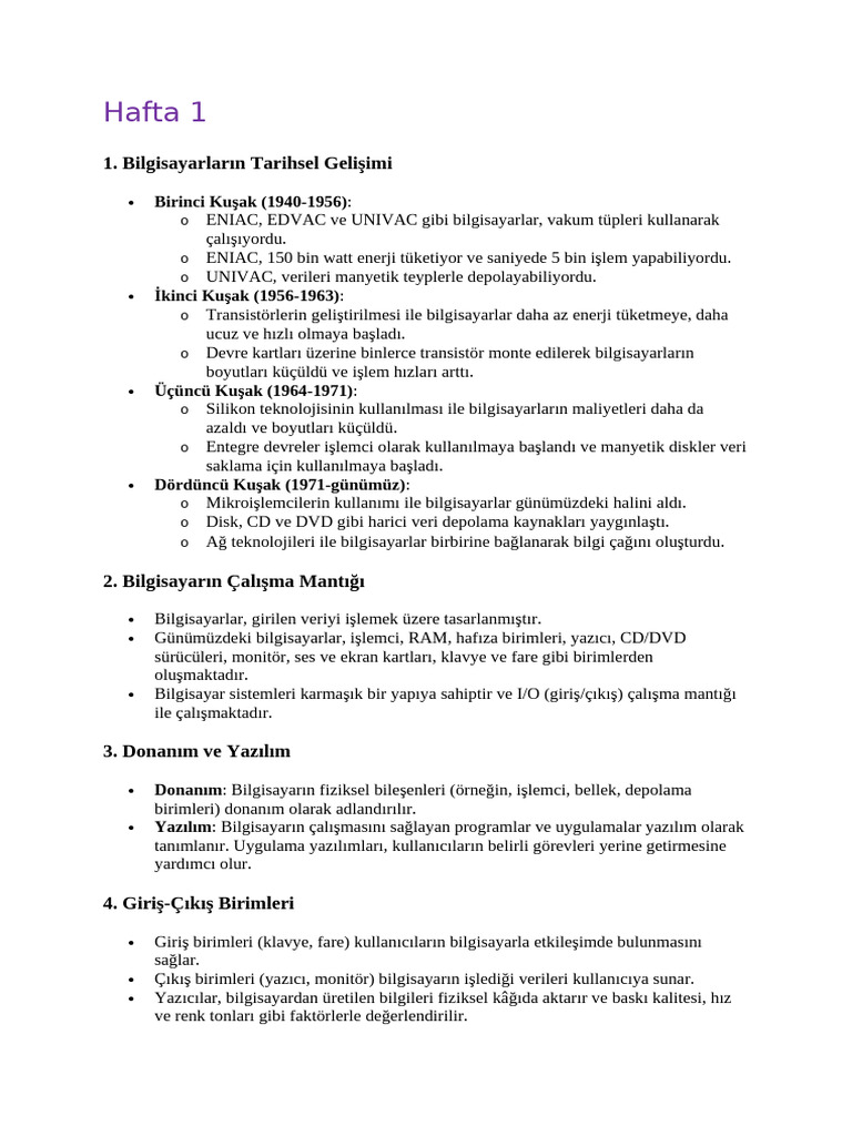 Algoritma Ve Programlamaya Giriş | PDF