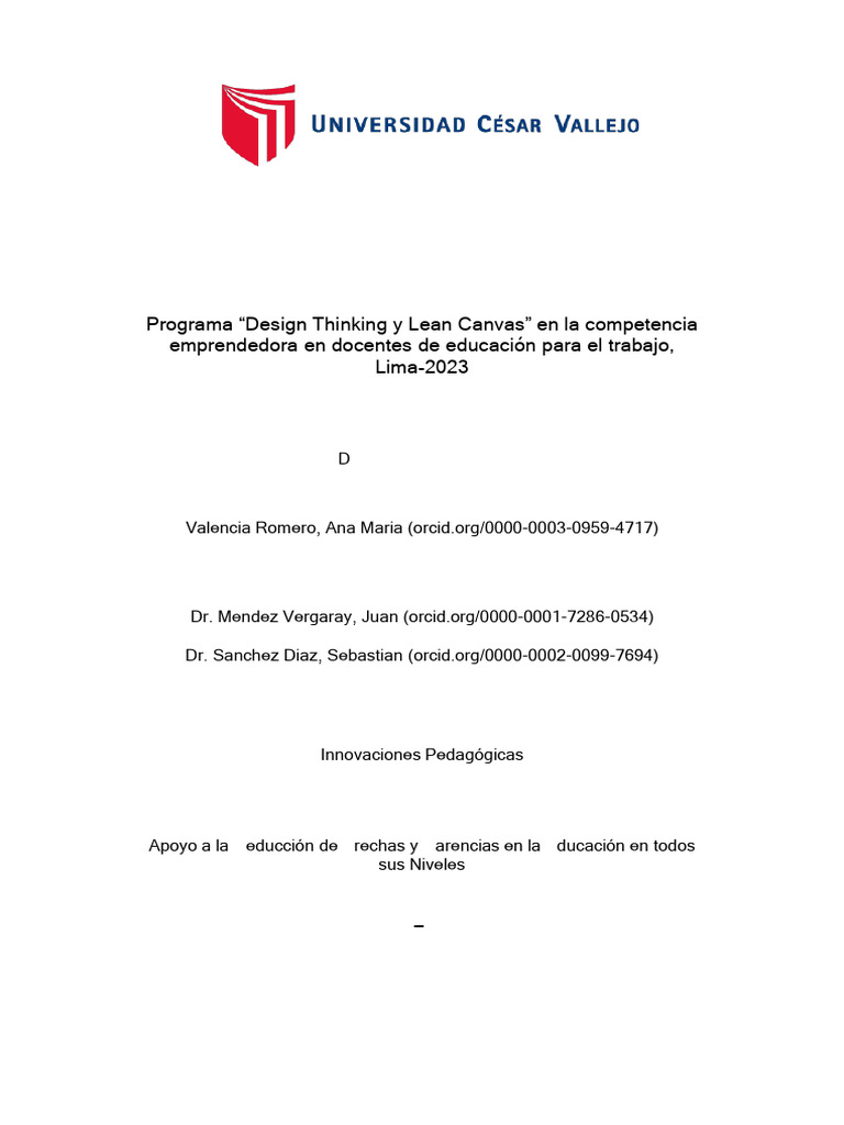 Valencia_RAM-SD | PDF | Iniciativa empresarial | Enseñando