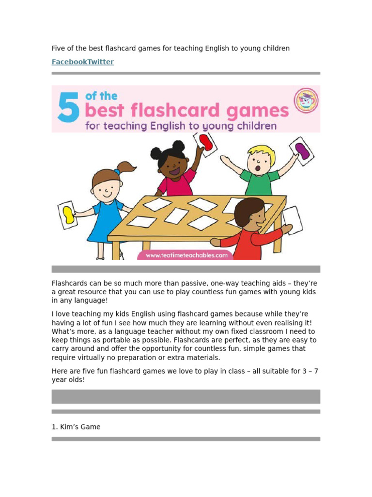 cards | PDF | Flashcard | Memory