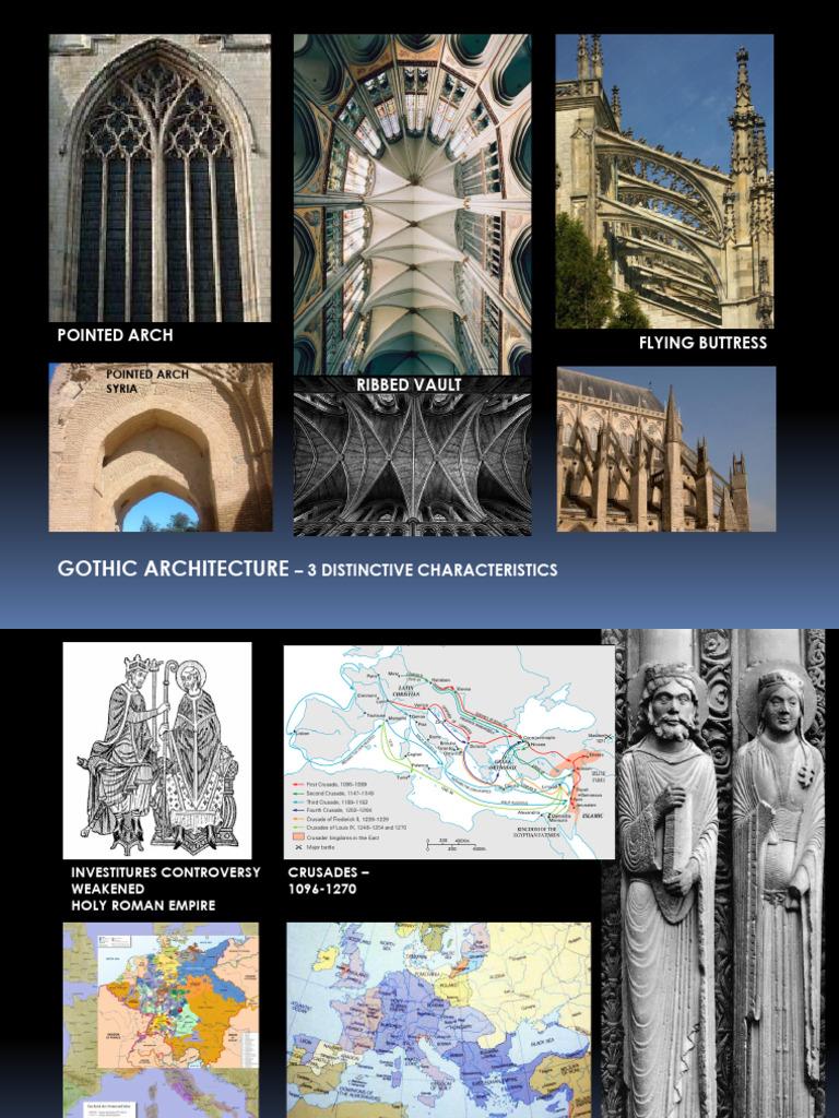 Gothic vs. Romanesque Architecture | PDF | Gothic Architecture | Vault ...