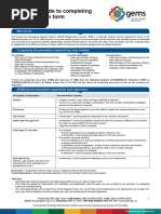 GEMS Benefit Option Change Form | PDF | Gemstone | General Practitioner