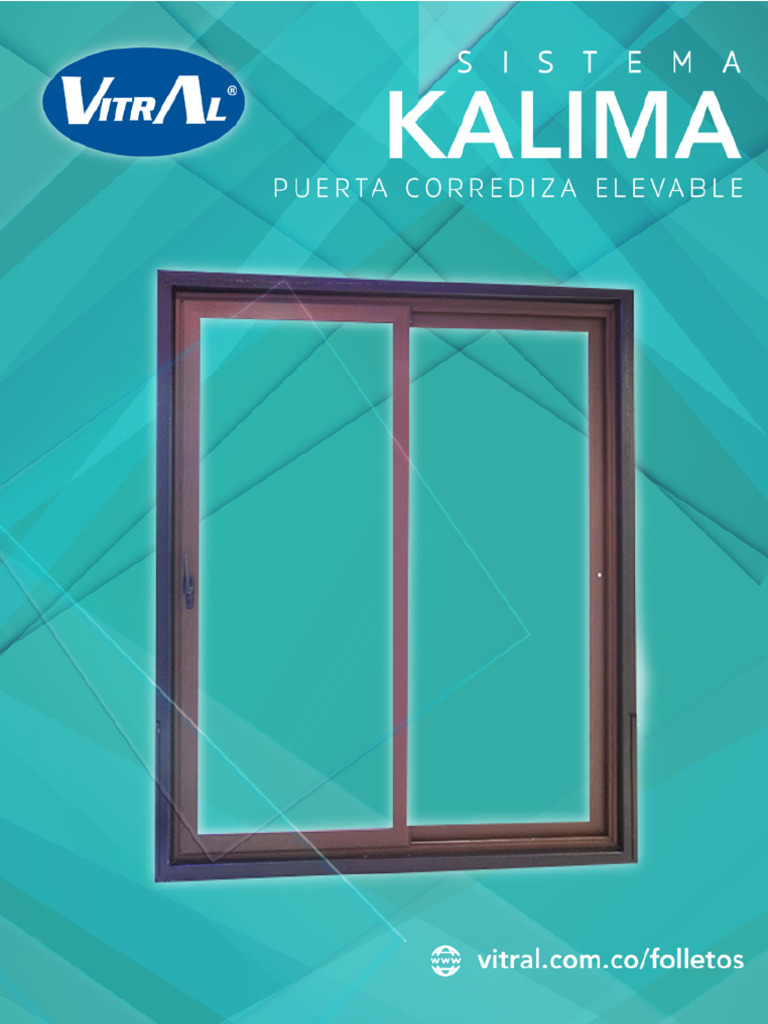 Puertas Corredizas Elevables Kimbaya/Kalima | PDF | Rieles | Sector ...