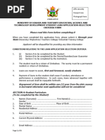 First Graduate Declaration Form | PDF
