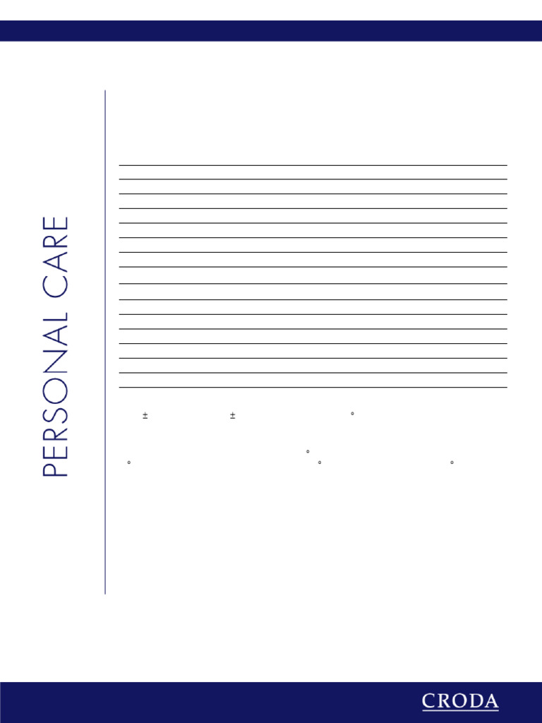 Glycolic Acid Lotion With CRODAFOS CES SC-263-4 W Header | PDF