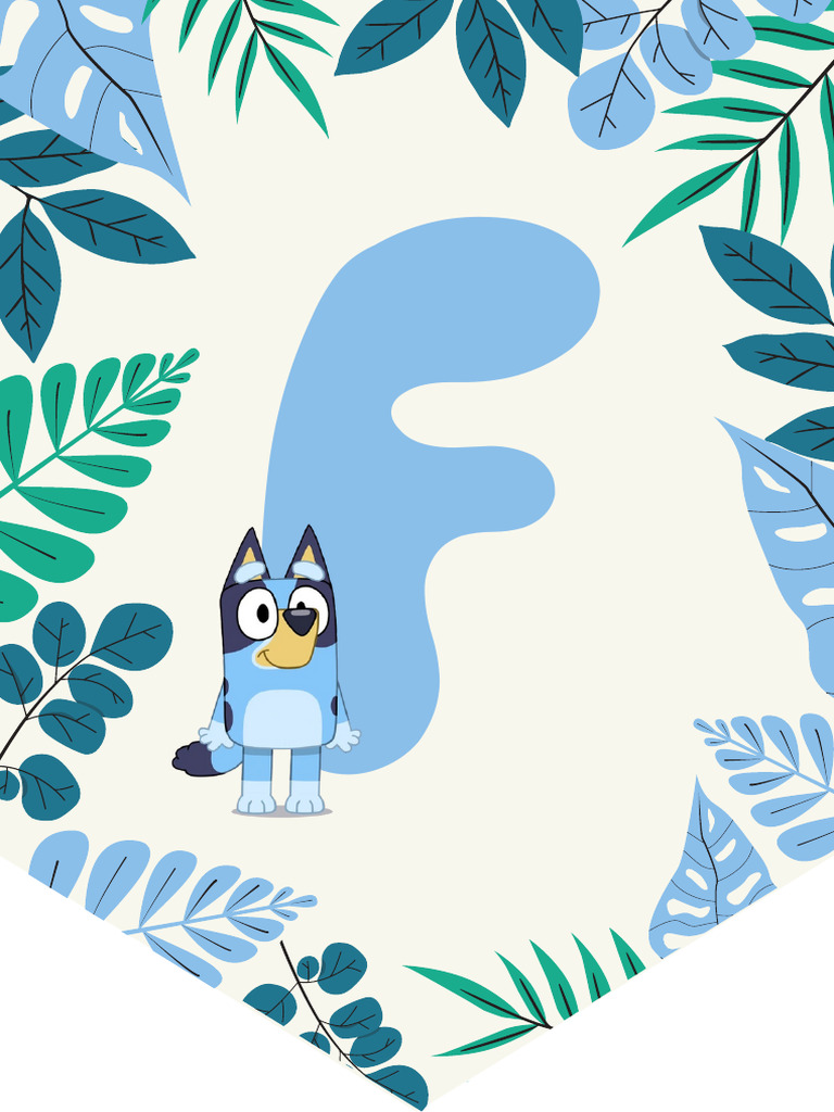 Banderines Bluey PDF | PDF