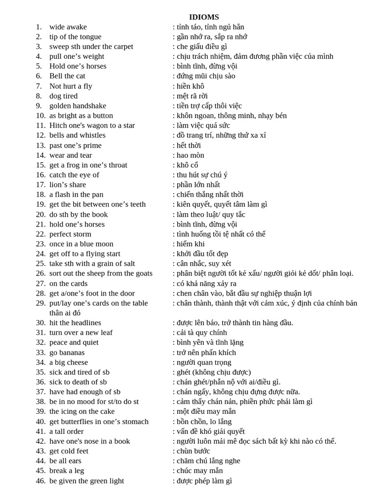 350 Câu Thành NG | PDF