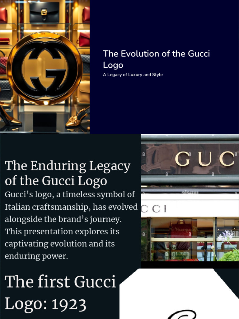 Evolution of the Gucci Logo | PDF | Logos | Brand