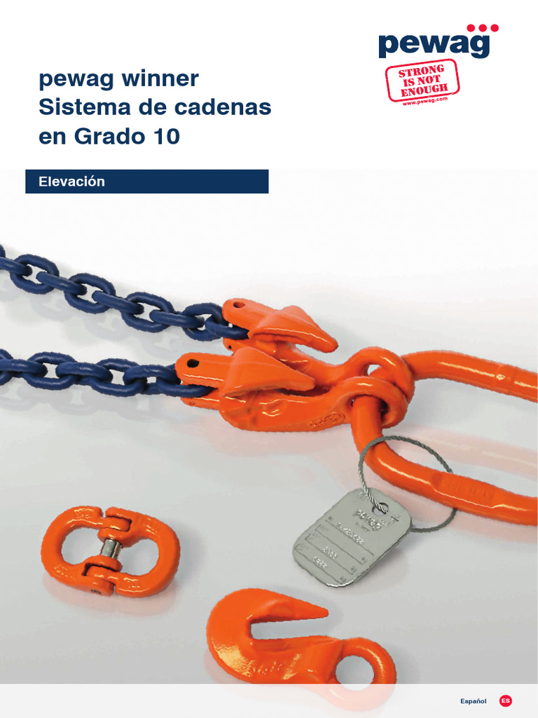 Sistema de Cadenas Pewag Winner G10 | PDF | Calidad (comercial) | Business