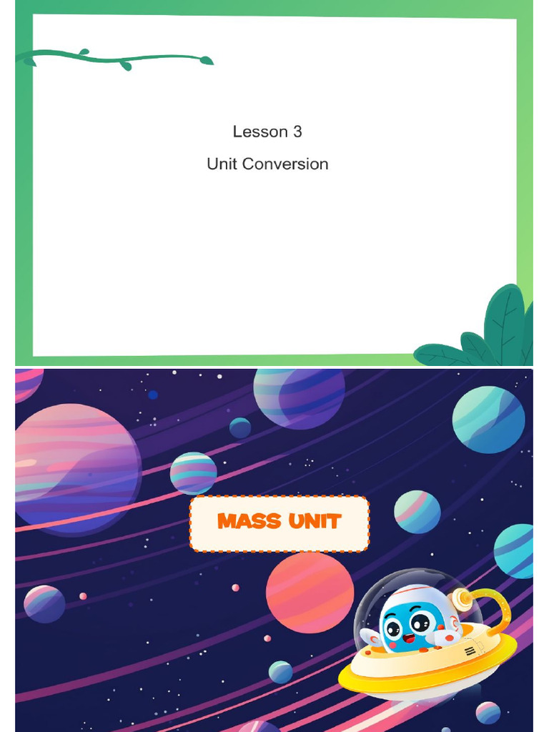 Lesson3_Unit Conversion_practice | PDF