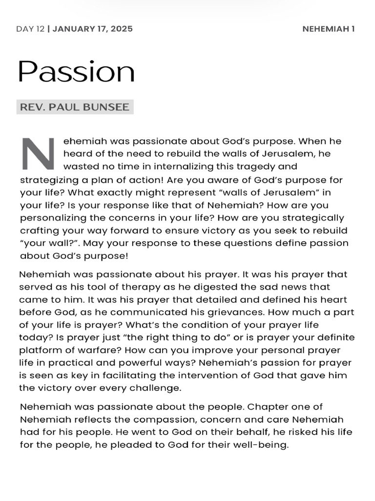Passion | PDF
