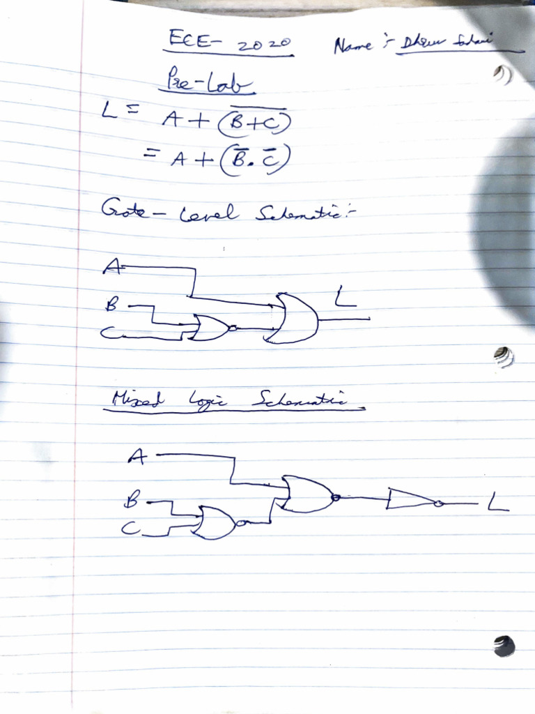 ECE 2020 pre lab 1 (1) | PDF