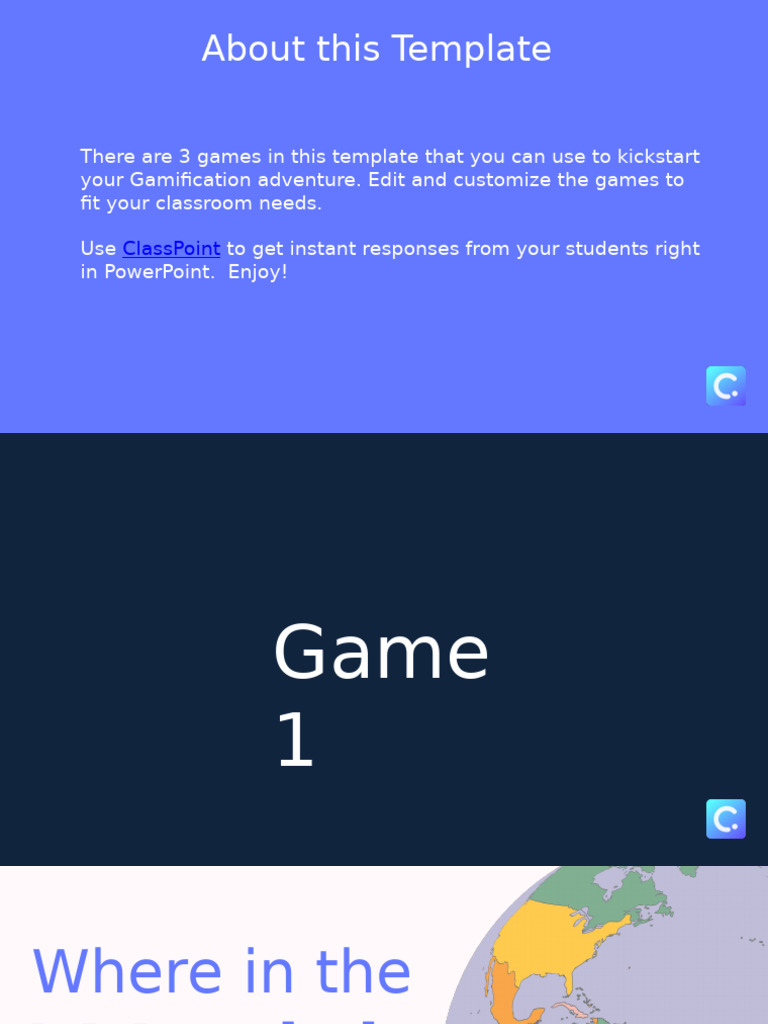 Classroom Gamification Template | PDF