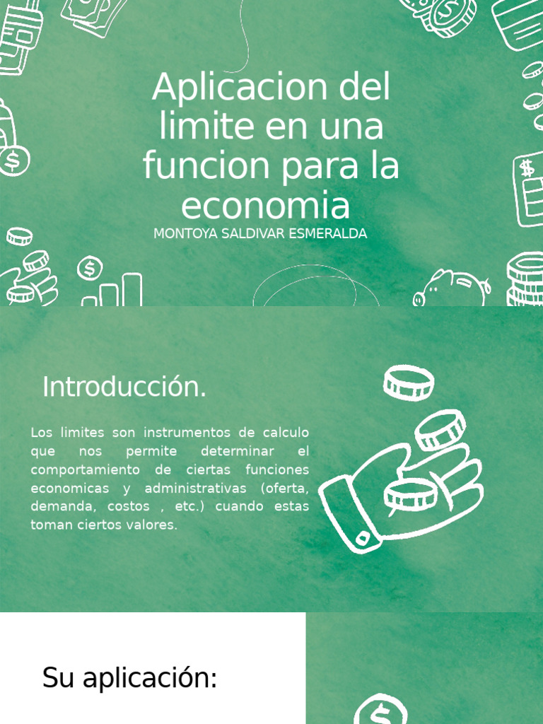 Aplicación Del Limite Expo | PDF | Oferta (economía) | Precios