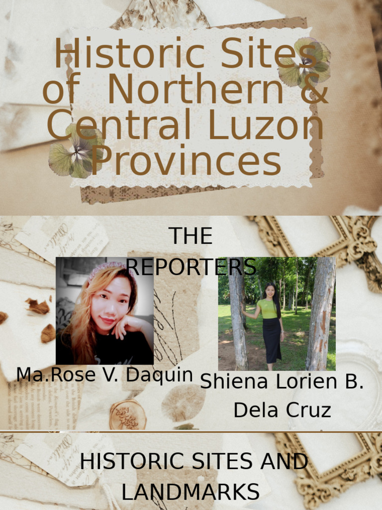 Historic Sites of Central Luzon Northern Luzon Provices 20241003 222408 ...