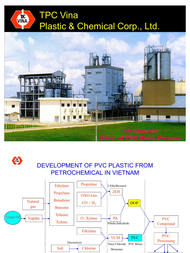 Basic of PVC Resin Process | PDF | Chlorine | Polyvinyl Chloride