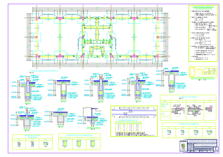 1,2,3,4. Estructuras Modulo Ii - Cimentaciones. | PDF | Fundación (Ingeniería) | Ingeniería de ...