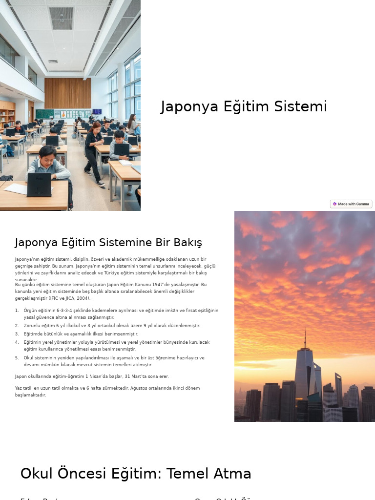 Japonya Egitim Sistemi | PDF