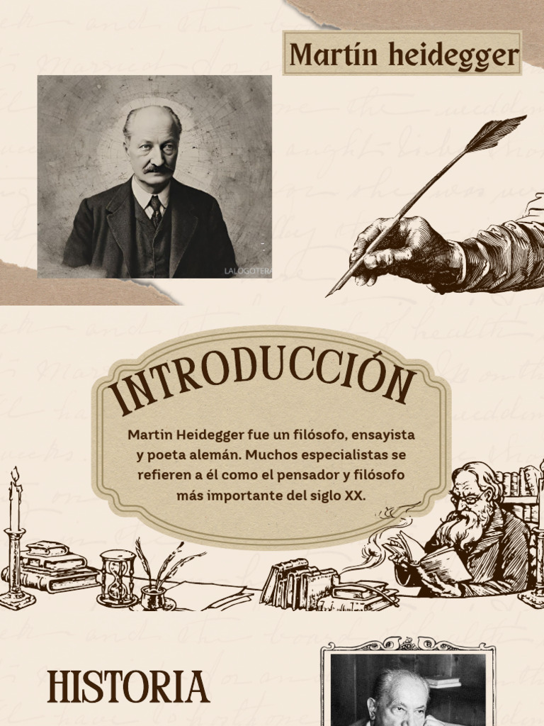 Filosofía de Martin Heidegger | PDF