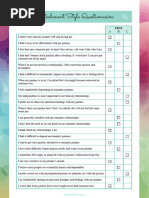 ECR-R Questionnaire Overview | PDF | Attachment Theory | Psychology