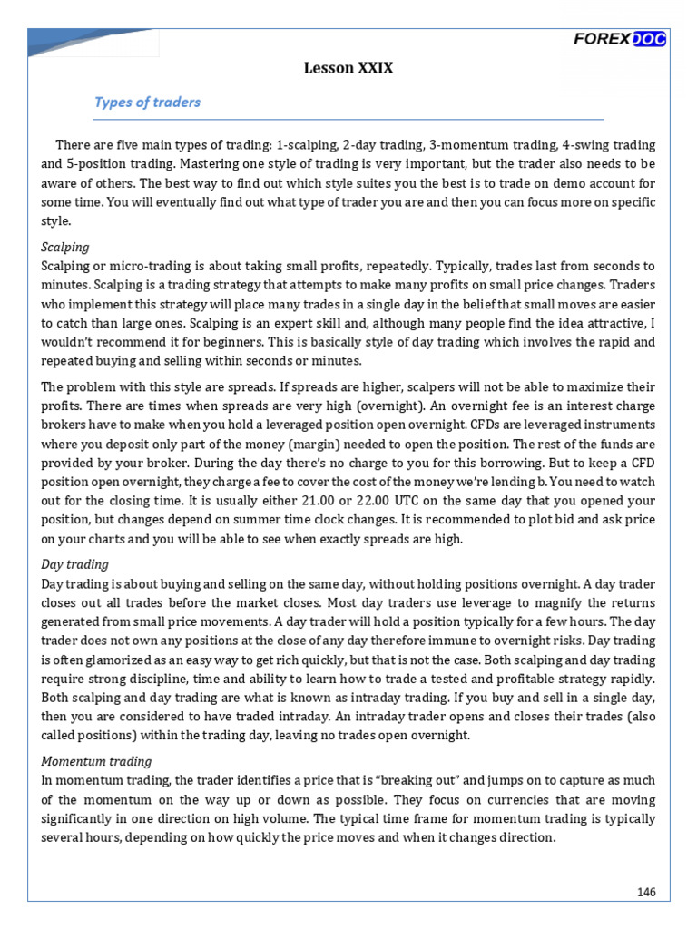 Complete Forex Trading Guide Forex Doc 1 (193 204) | PDF | Day Trading ...
