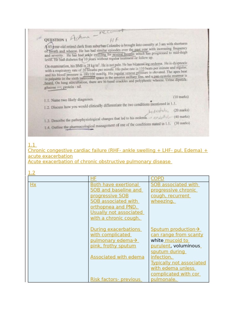 Medicine SEQ 3 | PDF | Heart Failure | Sepsis