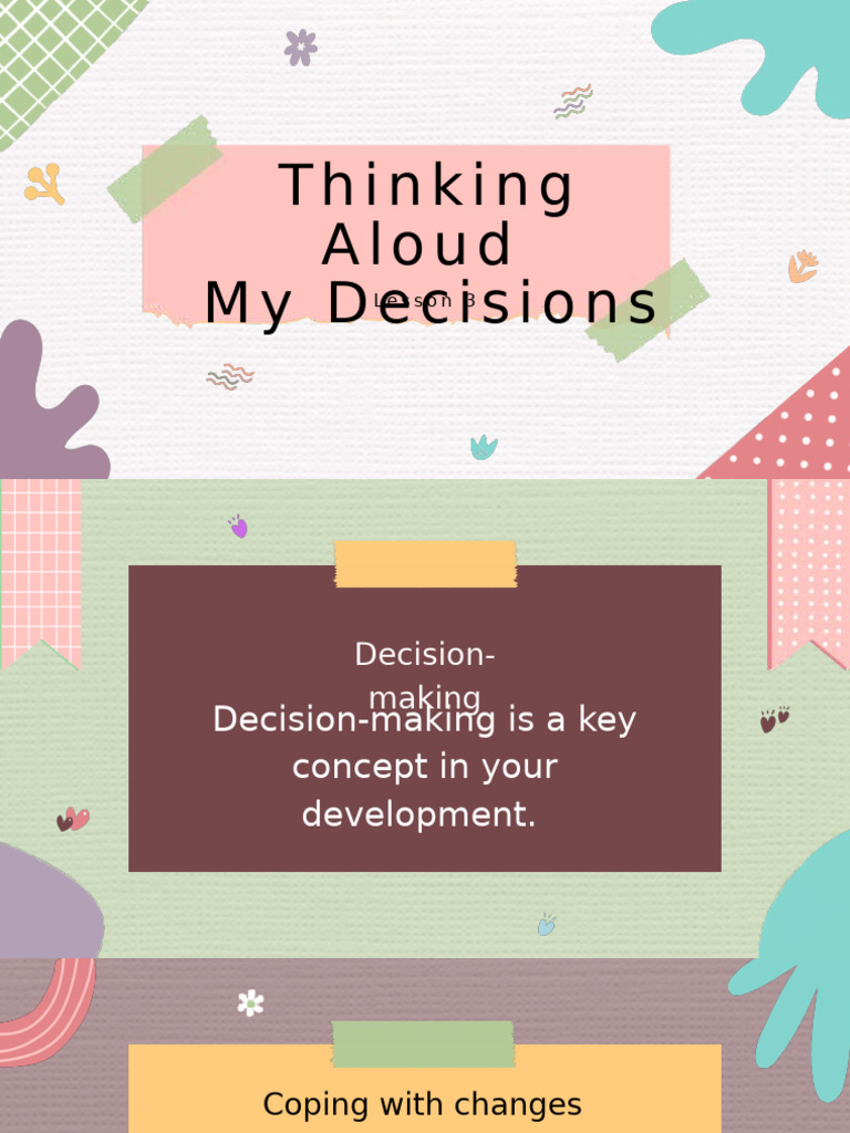 Mastering Decision-Making Skills | PDF | Decision Making | Attitude ...