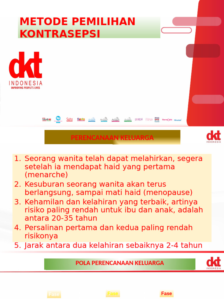 Alat - Kontrasepsi Modern (Metode Pemilihan Kontrasepsi) | PDF