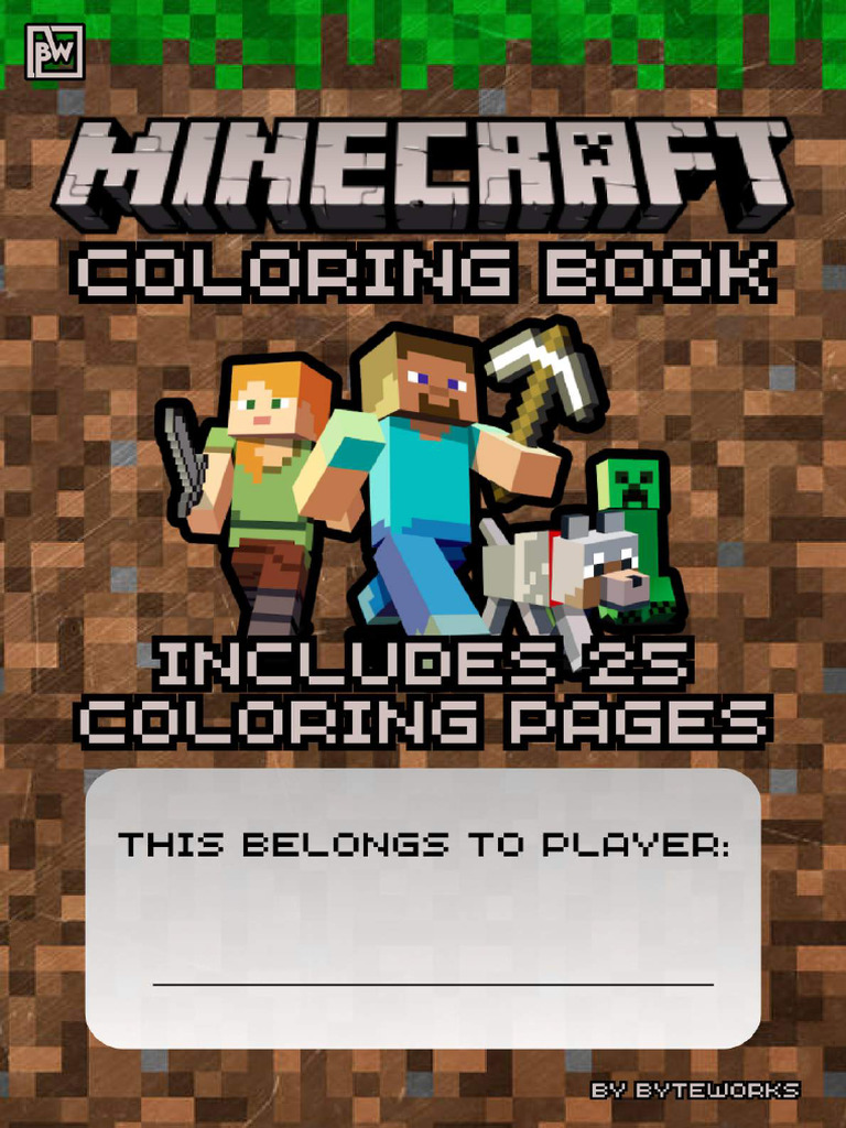 BÔNUS-----Minecraft-Colorir (1) | PDF