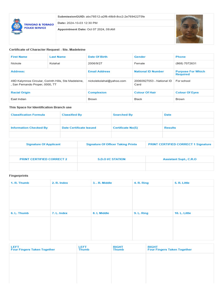 COC From | PDF