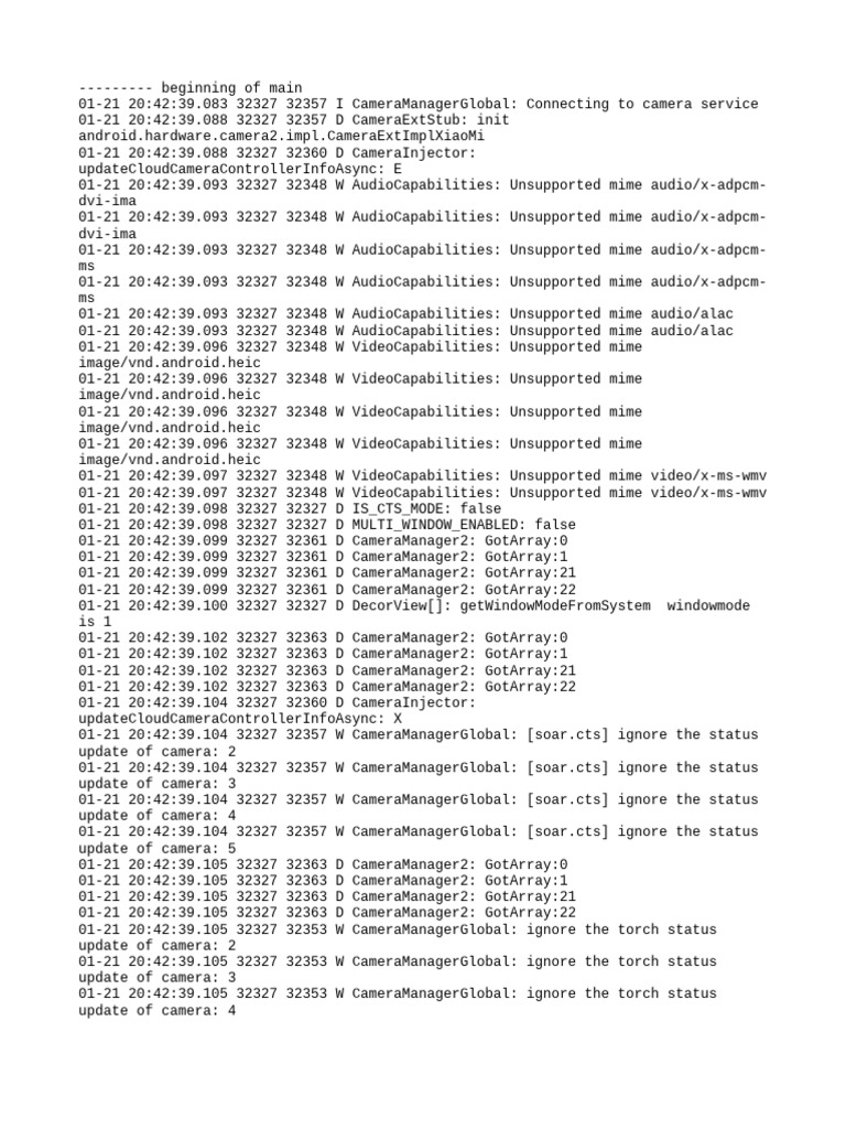 Logcat 1737466959010 | PDF | Computer Engineering | Software Engineering