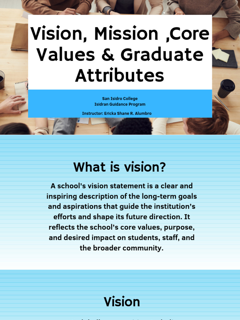 IGP CORE VALUES | PDF | Disciplines | Goal