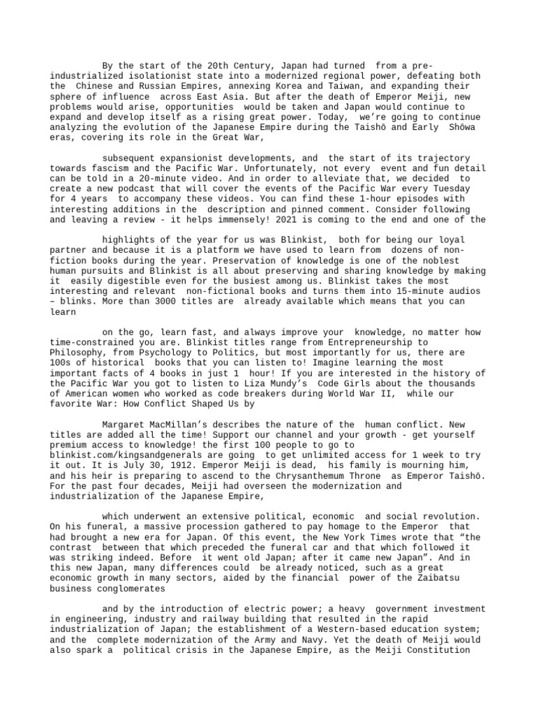 NoteGPT_Rise of Ultranationalism in Japan - Pacific War #0.3 ...