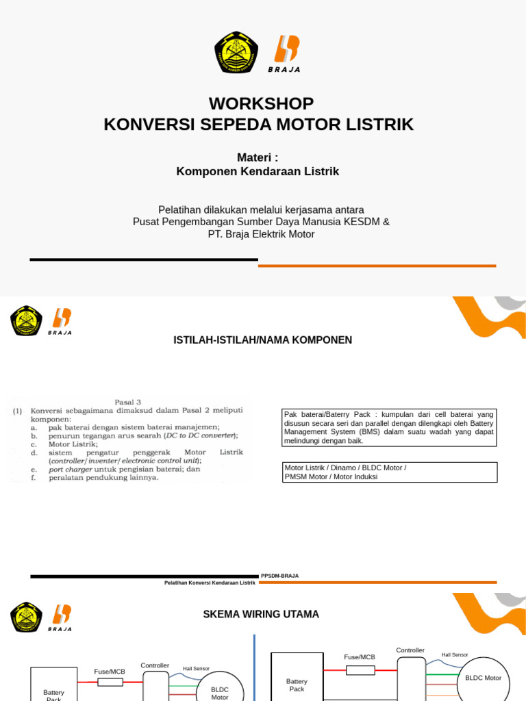 Komponen Kendaraan Listrik (Dinamo BLDC) | PDF